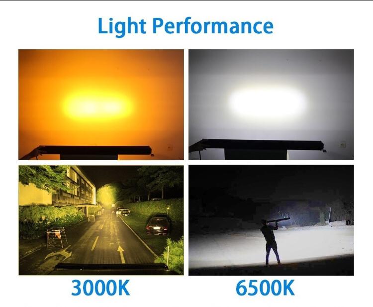 Casa das Led´s - Barra de Led 50cm slim 186w 7d Dual Color Ranger 2018 ...